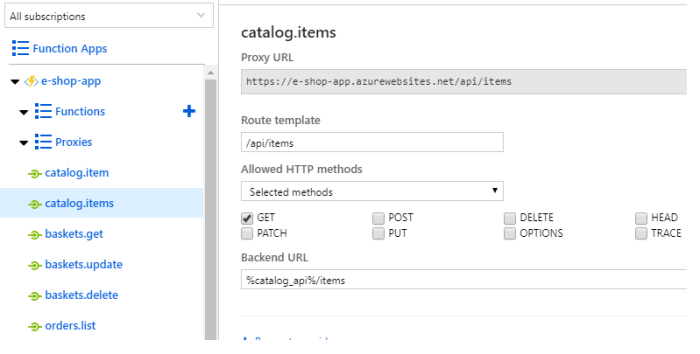 Azure Functions Proxies in Action – chsakell's Blog